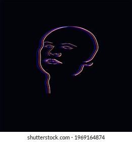 Body Icon Face Sign Vector Stock Vector (Royalty Free) 1969164874 ...