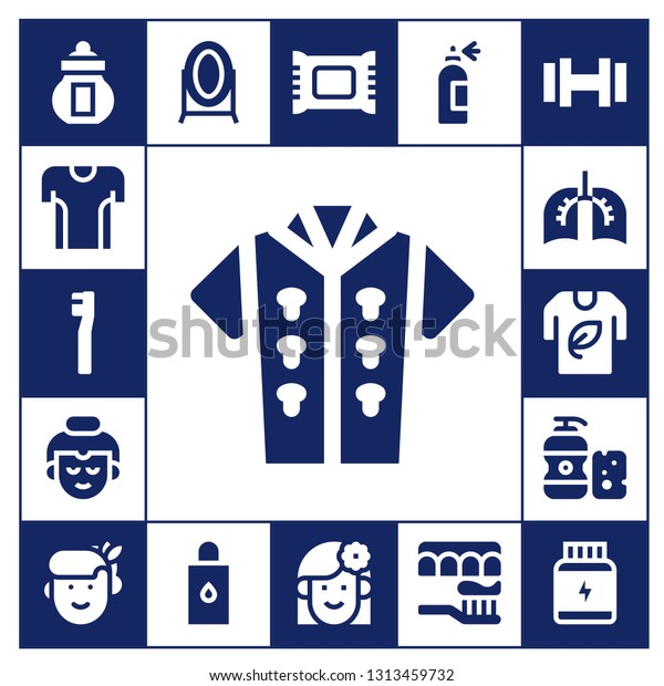 Body Icon Set 17 Filled Body Stock Vector (Royalty Free) 1313459732 ...