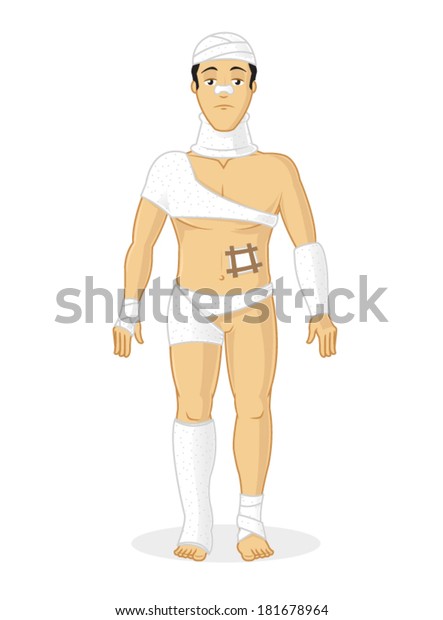 Body Injuries Stock Vector (Royalty Free) 181678964 | Shutterstock