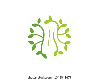 Body Leaf Nature Logo Design Vector 库存矢量图（免版税）1343041679 | Shutterstock