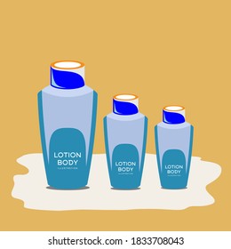 Body Lotion Cosmetic Vector Design Stock Vector (Royalty Free ...