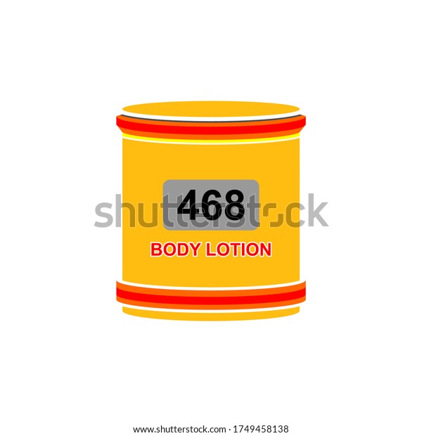Body Lotion Vector Icon Design Isolated Stock Vector (Royalty Free ...