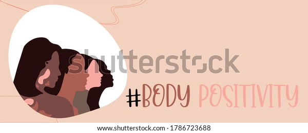 Body Positive Illustration Plus Size Woman Stock Vector (Royalty Free ...