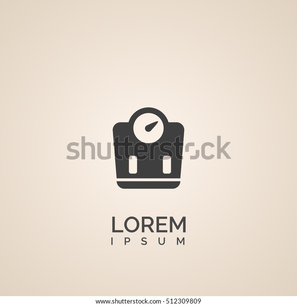 Body Scale Icon Body Scale Logo Stock Vector (Royalty Free) 512309809 ...