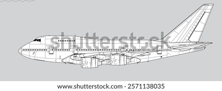 747 Drawing | Free download on ClipArtMag