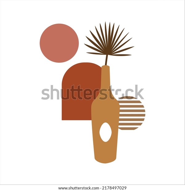 Bohemian Shape Element Vector Print Stock Vector (Royalty Free ...