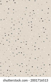Boho Minimalist Simple Terrazzo Background Nude Stock Vector (Royalty ...