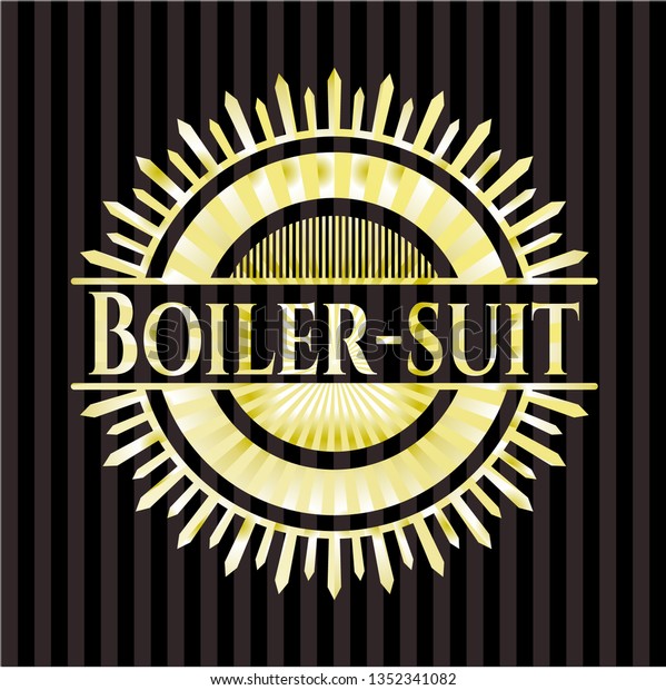 Boilersuit Shiny Badge Stock Vector (Royalty Free) 1352341082 ...