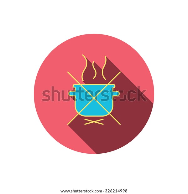 Boiling Saucepan Icon Do Not Boil Stock Vector (Royalty Free) 326214998 ...