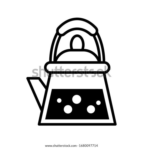 Boiling Water Icon Vector Sign Symbols Stock Vector (Royalty Free ...