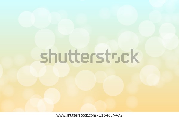 Bokeh Background Blessing Light Color Illustration Stock Vector ...