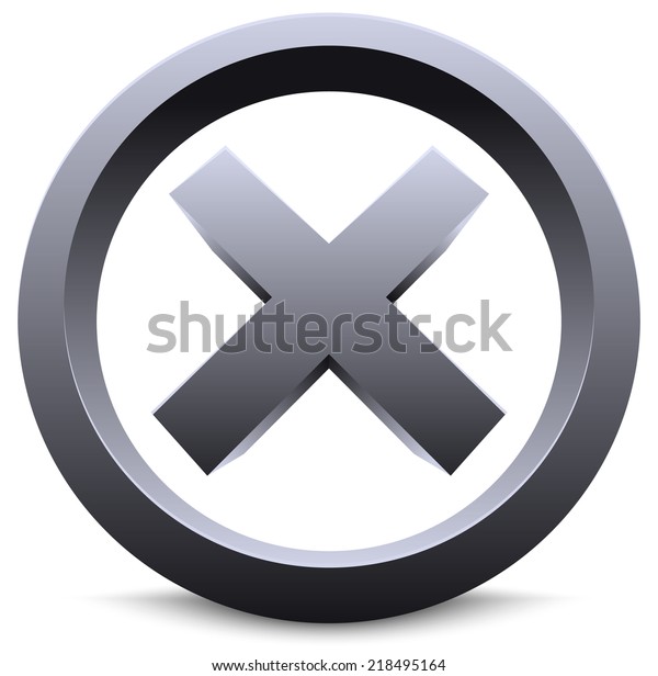 Bold Cross Emblem Cross Sign Letter Stock Vector (Royalty Free ...
