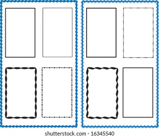 Bold Frame Border Design Various Stock Vector (Royalty Free) 16345540 ...
