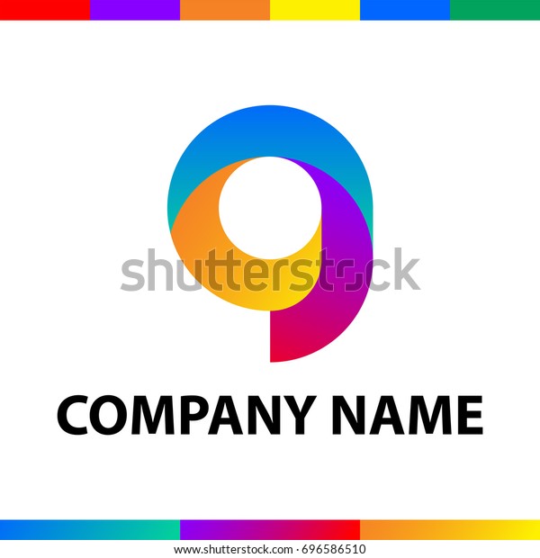 Bold Letter G Logo Design Abstract: เวกเตอร์สต็อก (ปลอดค่าลิขสิทธิ์ ...