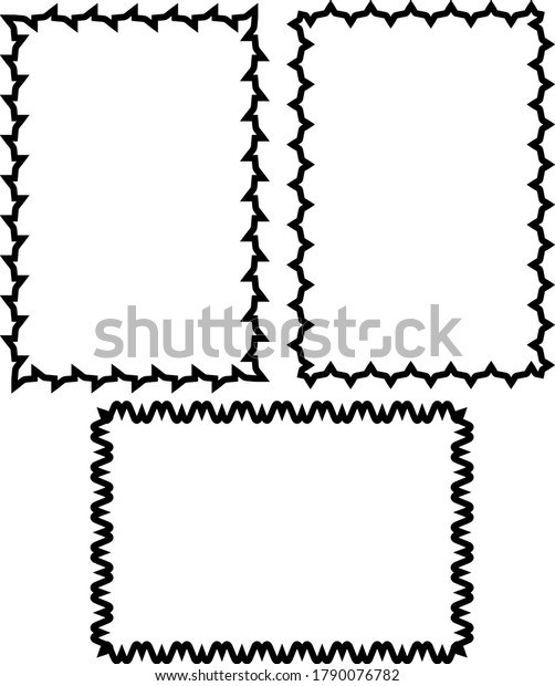 Bold Thick Frame Border Design Vector: Vector có sẵn (miễn phí bản ...