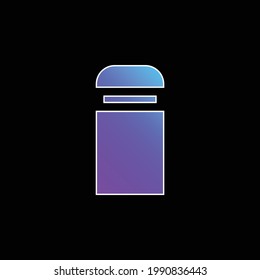 Bollard Blue Gradient Vector Icon Stock Vector (Royalty Free) 1990836443 | Shutterstock