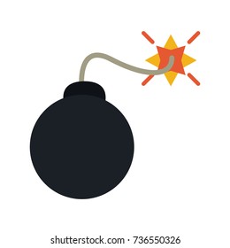 Bomb Cartoon Icon Image Stock Vector (Royalty Free) 736550326 ...