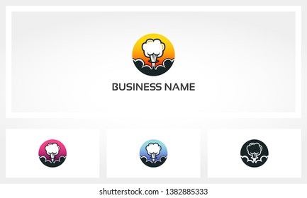 Bomb Detonate Explosion Blast Logo Stock Vector (Royalty Free ...