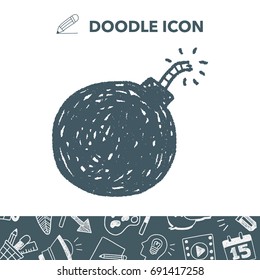 Bomb Doodle Stock Illustration 278826659 | Shutterstock