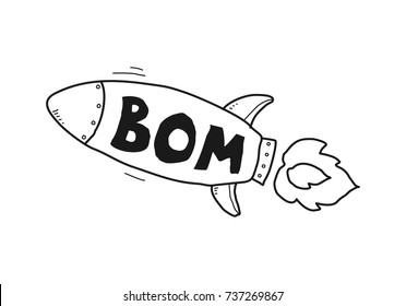 7,298 Bomb doodle Images, Stock Photos & Vectors | Shutterstock