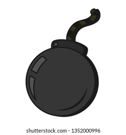 Cartoon Bomb Drawing Bomb Pirate Cartoons Stock Vector (Royalty Free ...