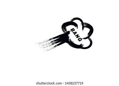 Bomb Icons Bang Exploding Symbols Vector Stock Vector (Royalty Free ...