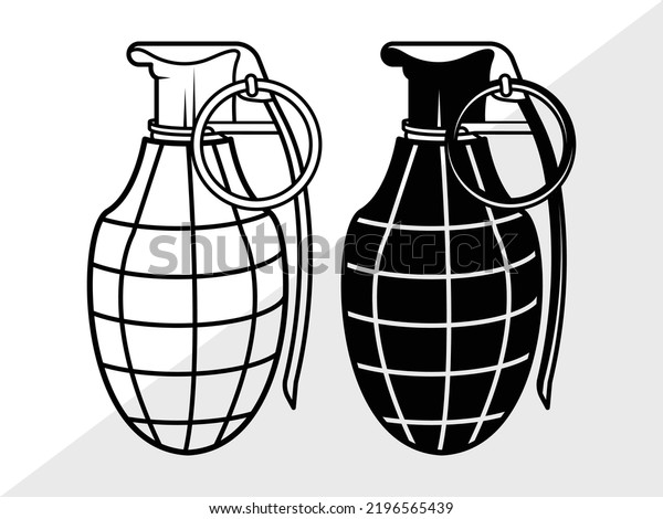 Bomb Svg Printable Vector Illustration Stock Vector (Royalty Free ...