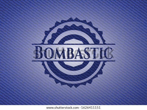 Bombastic Denim Texture Vector Illustration Detailed Stock Vector ...
