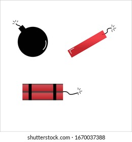 Bombs Vector Illustration Color Stock Vector (Royalty Free) 1670037388 ...