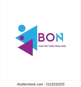 Bon Letter Logo Creative Design Bon Stock Vector (Royalty Free ...