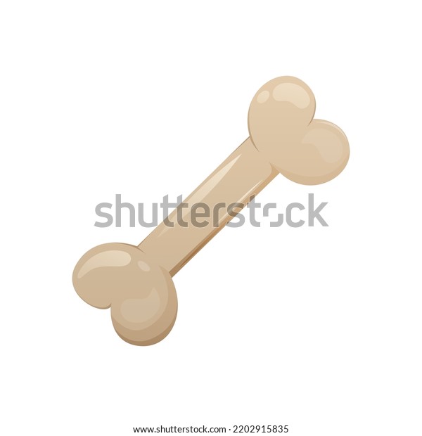 Bone Cartoon Vector Illustration Anatomy Element Stock Vector (Royalty ...