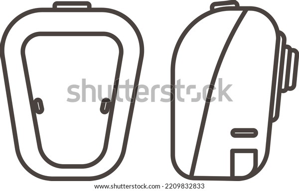 Bone Conduction Hearing Aid Ear Device Stock Vector (Royalty Free ...