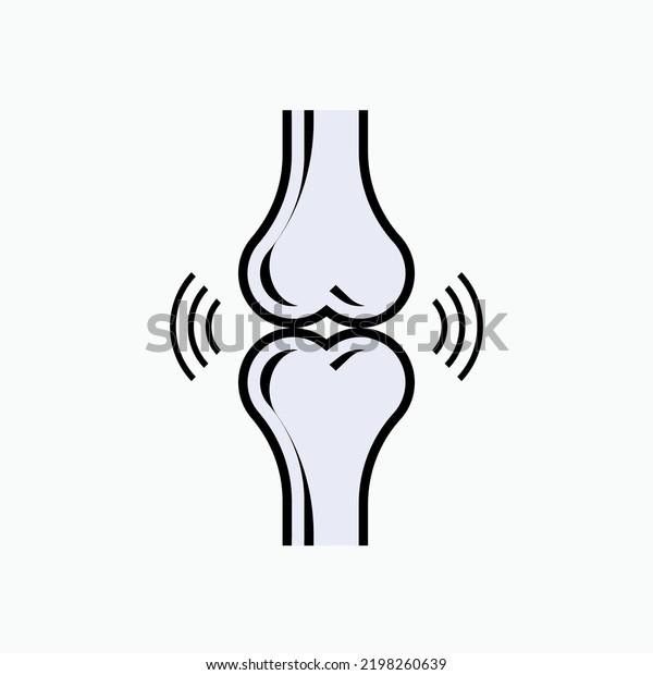 Bone Joint Symbol Skeleton Anatomy Symbol Stock Vector (Royalty Free ...