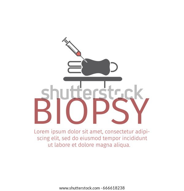 Bone Marrow Biopsy Vector Icon Stock Vector (Royalty Free) 666618238