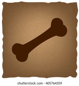 Bone Sign Vintage Effect Stock Vector (Royalty Free) 405764359 ...