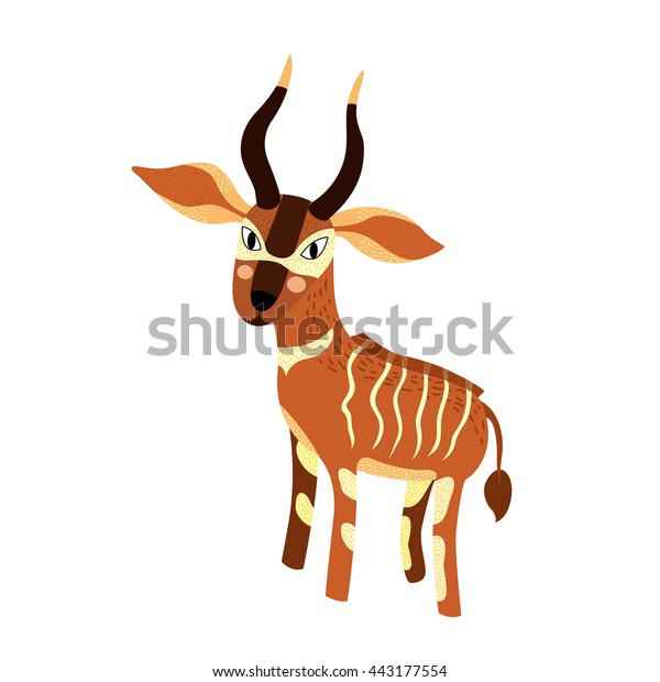Bongo Cartoon Character Isolated On White Stock Vector (Royalty Free ...