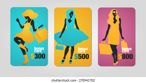 Bonus Card Template Stock Vector (Royalty Free) 270941702 | Shutterstock