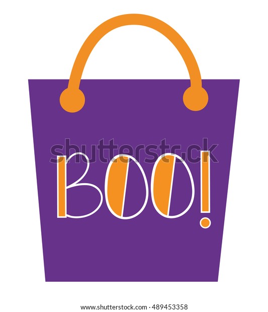 Boo Goodie Bag Stock Vector (Royalty Free) 489453358 | Shutterstock