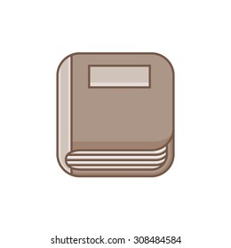 Book Apps Icon Stock Vector (Royalty Free) 308484584 | Shutterstock