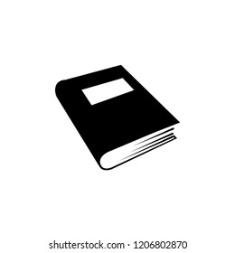 Book Black Vector Stock Vector (Royalty Free) 1206802870 | Shutterstock