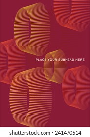 Book Cover Background Design Graphics Layout: เวกเตอร์สต็อก (ปลอดค่า ...