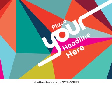 Book Cover Background Design Graphics Layout: vector de stock (libre de ...