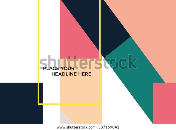 Book Coverbackground Designgraphicslayoutcontent Page Stock Vector ...