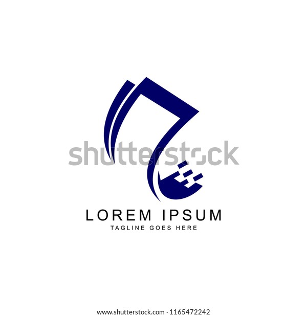 Book Data Logo Template Stock Vector (Royalty Free) 1165472242 ...