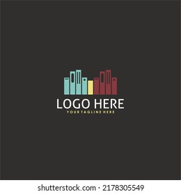 Book File Logo Document Icon Book Stock Vector (Royalty Free ...