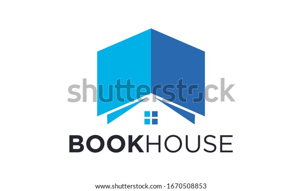 Book House Logo Designs Concept Editable Stock Vector (Royalty Free ...