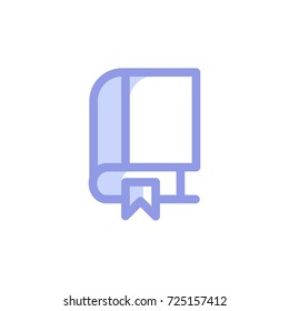 Book Folder Icon Vector Book Folder: Stock-Vektorgrafik (Lizenzfrei ...