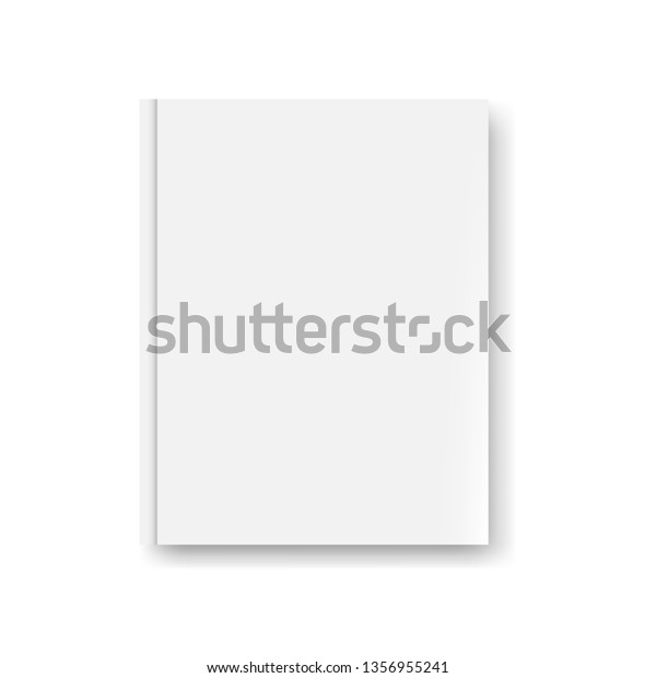 Book Isolated White Background Gradient Mesh Stock Vector (Royalty Free ...