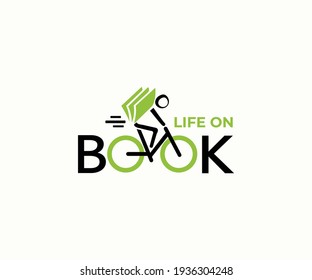 Book Life Logo Vector Design Illustration Stock Vector (Royalty Free ...