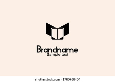 Simple Book Logo Vector Stock Vector (Royalty Free) 1368229853 ...